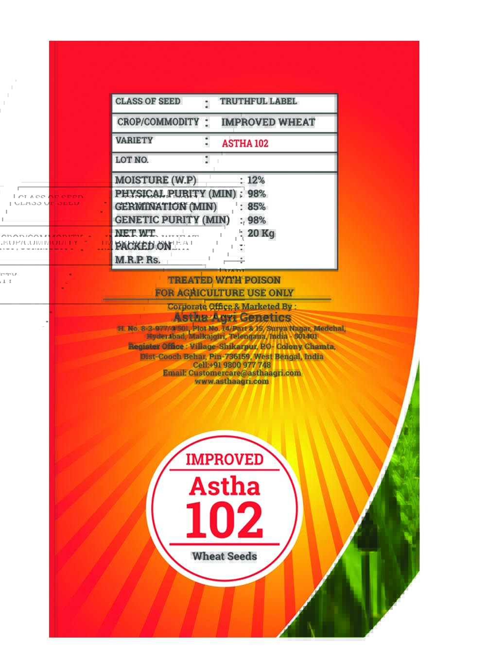 Astha 102 - Astha Agri Genetics